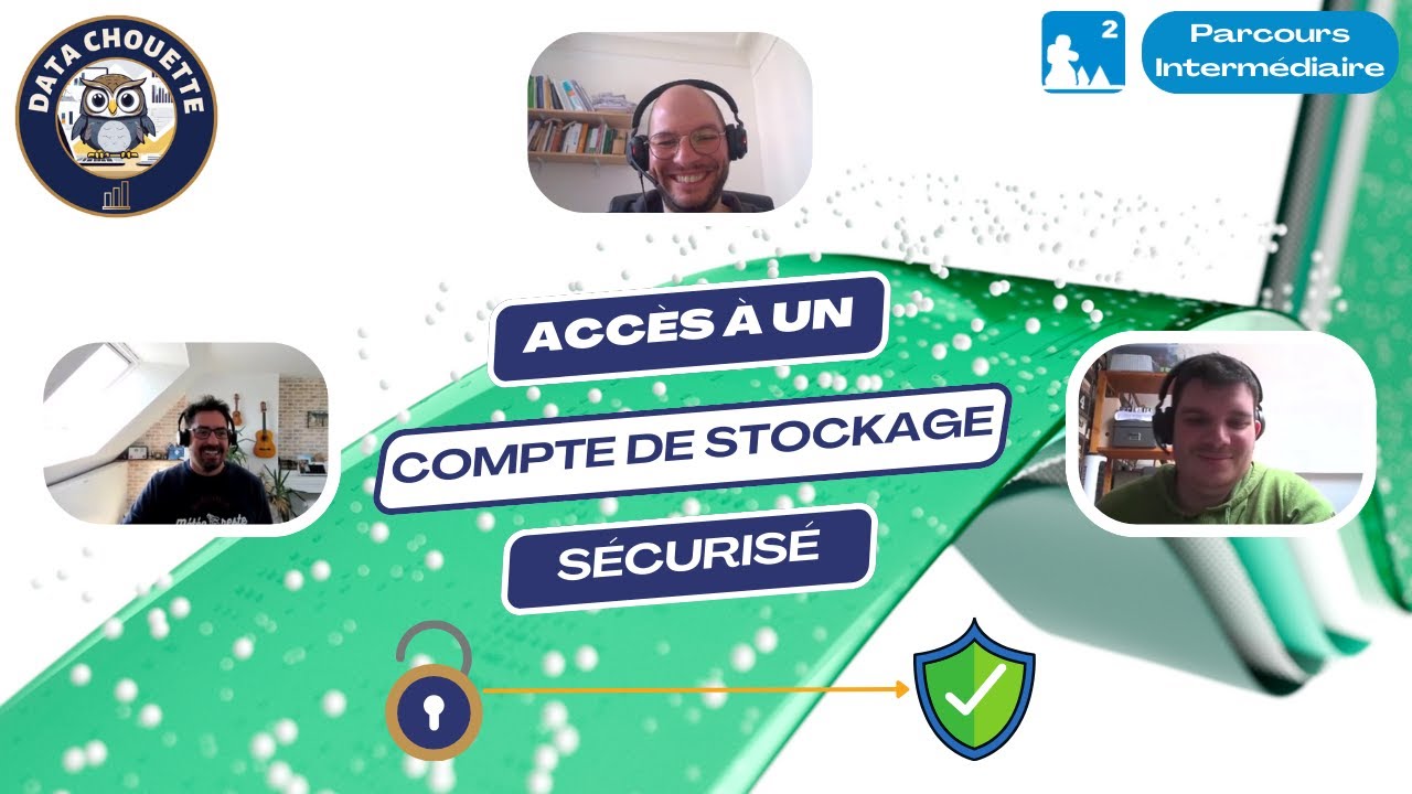 Microsoft Fabric Accès à un compte de stockage sécurisé - Data Chouette